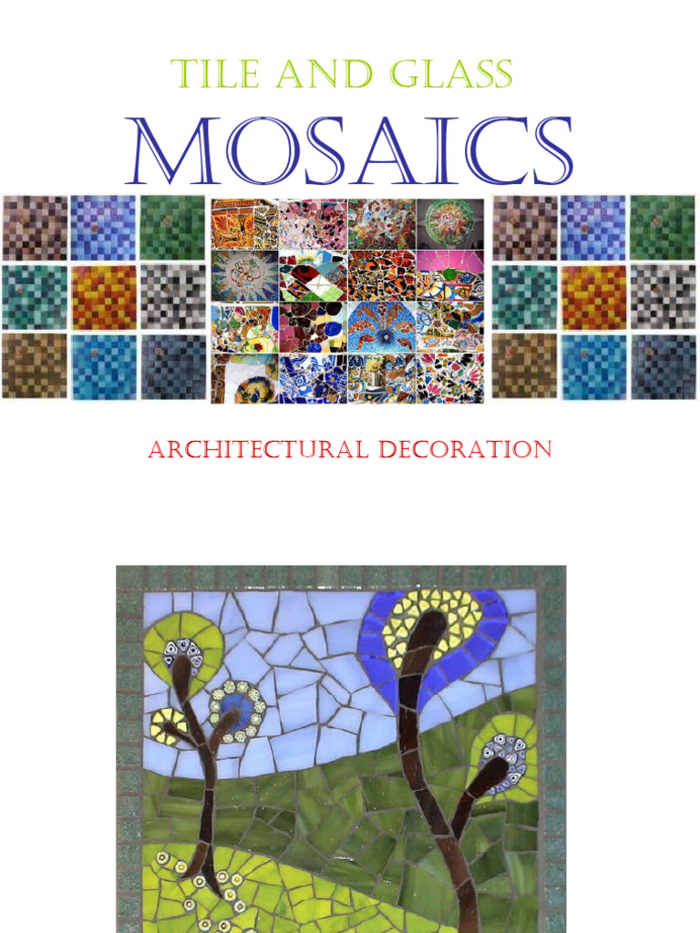 Mosaic Art Techniques and Examples | PDF