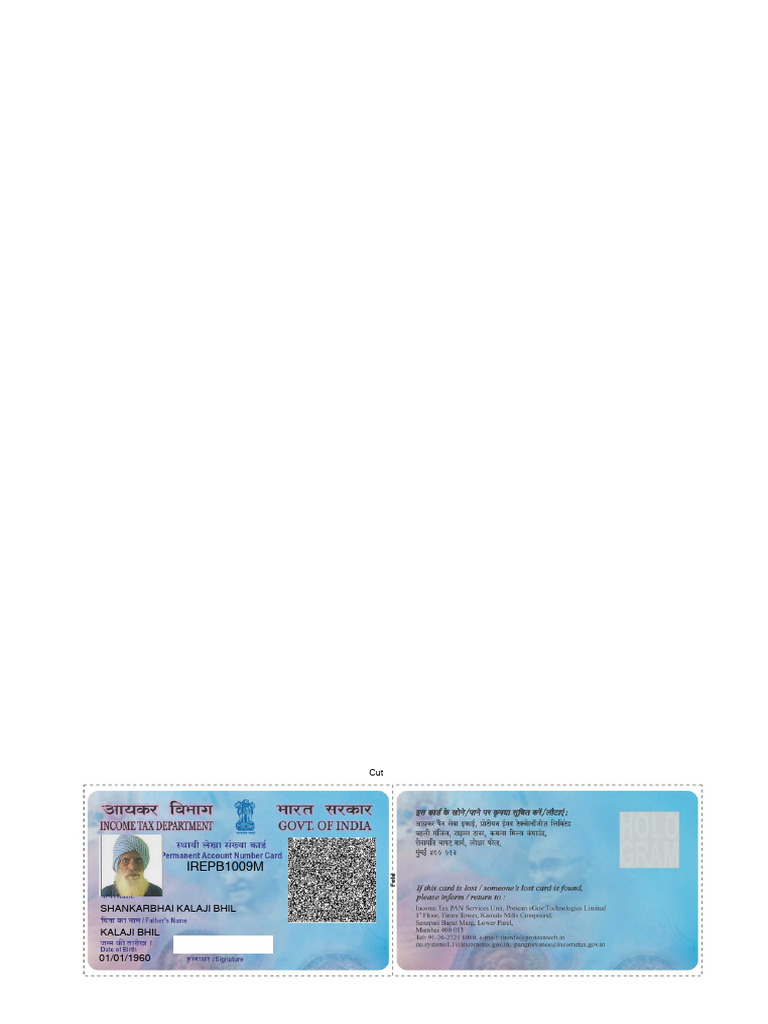Pan Card Print Shankar | PDF