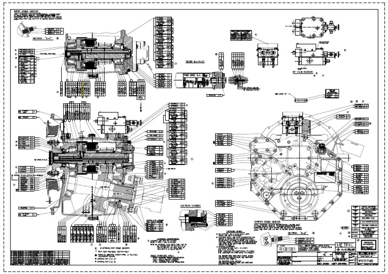 Gear Box Cross Section | PDF