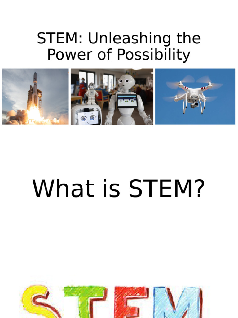 Importance of STEM in Everyday Life | PDF