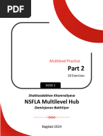 Multilevel Mock Test Answers Key | PDF