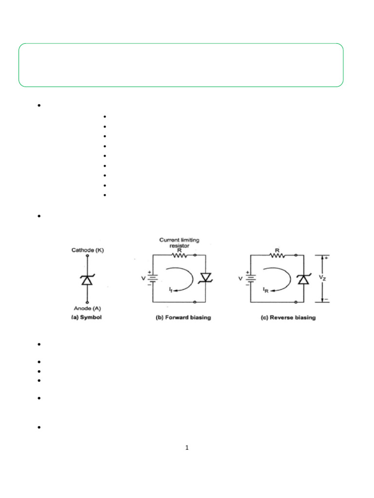 I-II-Unit 5-EDC | PDF | Diode | P–N Junction