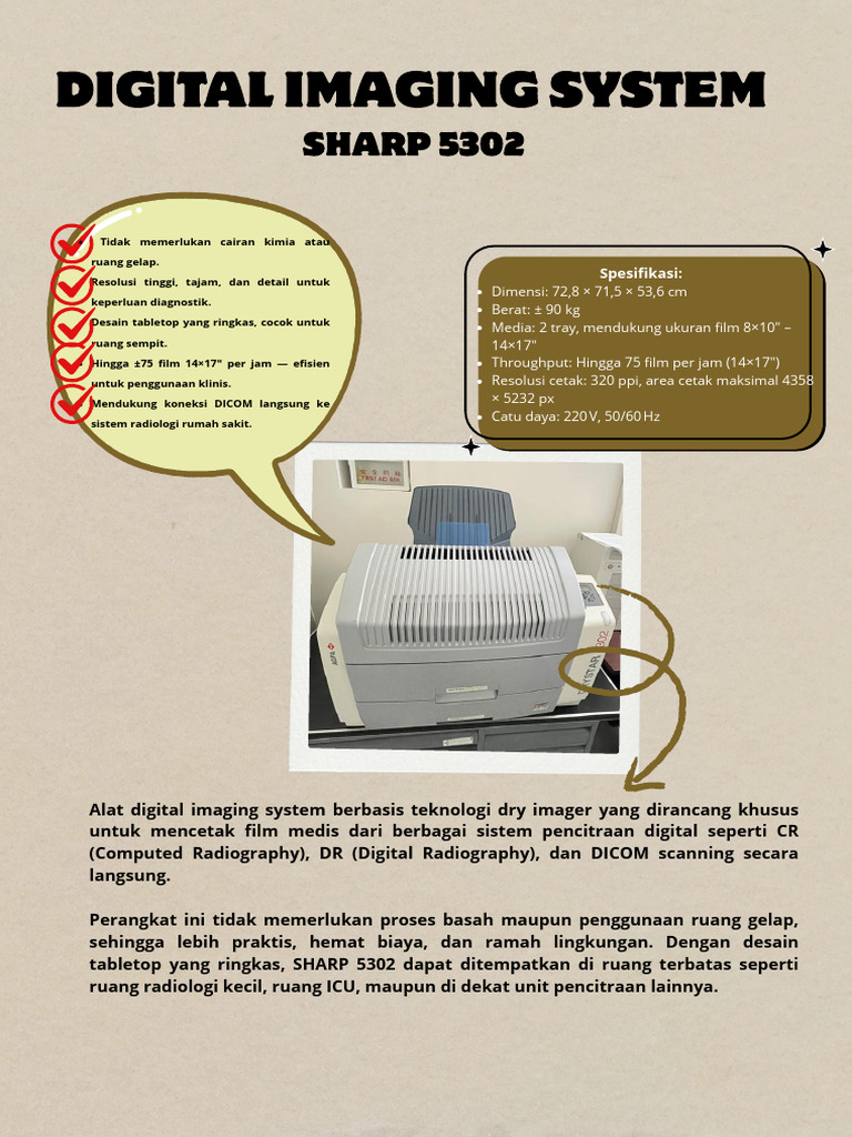 Sistem Pencitraan Digital SHARP 5302 | PDF