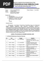 Jadwal Asesmen Nasional 2025 (An & Sulingjar) | PDF