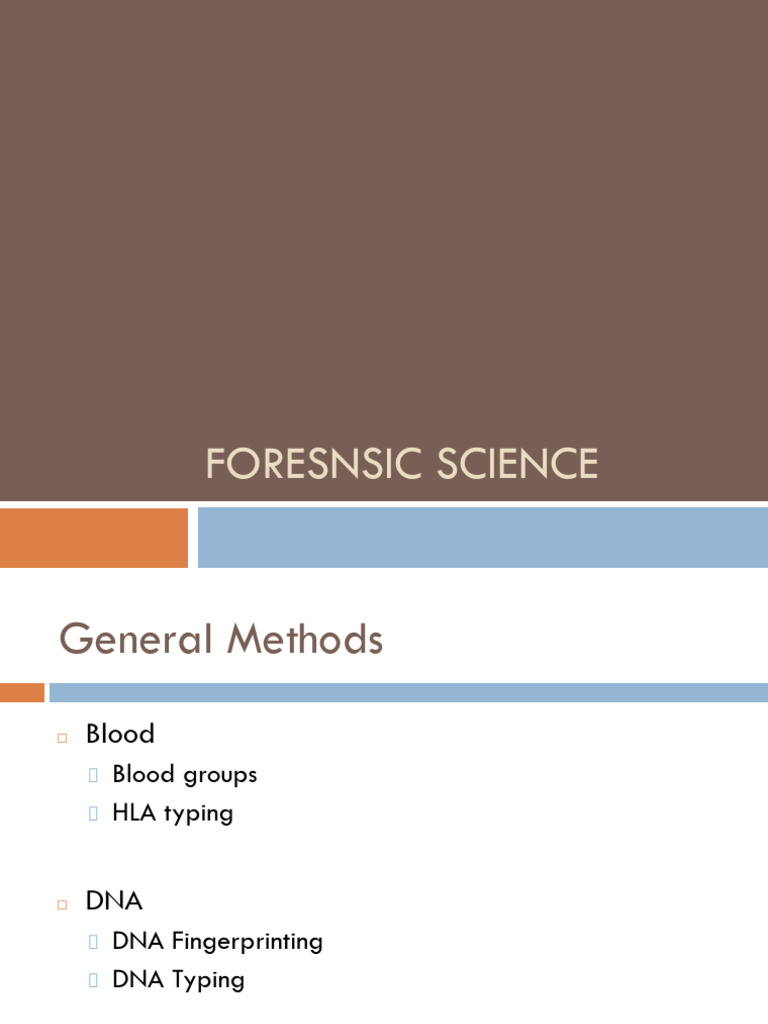 Forensic DNA Analysis | PDF | Dna Profiling | Microsatellite