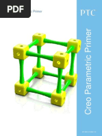 PTC Creo UI & Modeling Tutorial | PDF | Window (Computing) | Extrusion