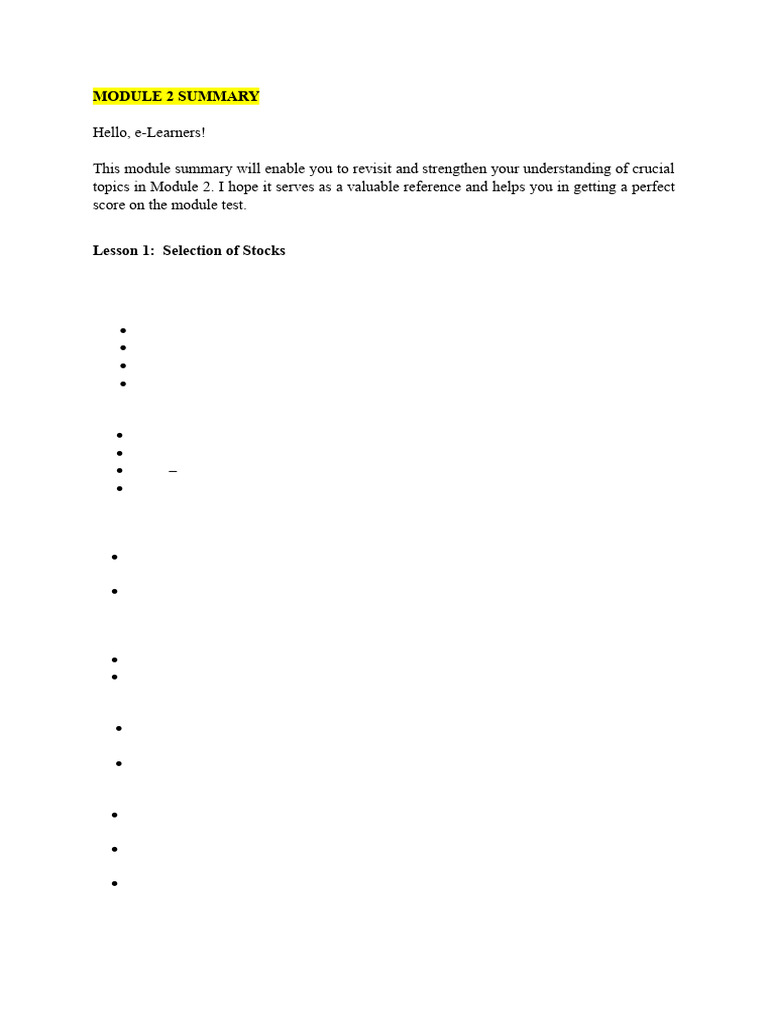 Module 2 Summary Quail | PDF | Carbohydrates | Nutrients