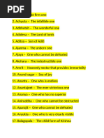 List of Buddha Names and Incarnations | PDF | Gautama Buddha