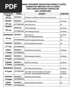 Umta 2025 Mock Circular | PDF