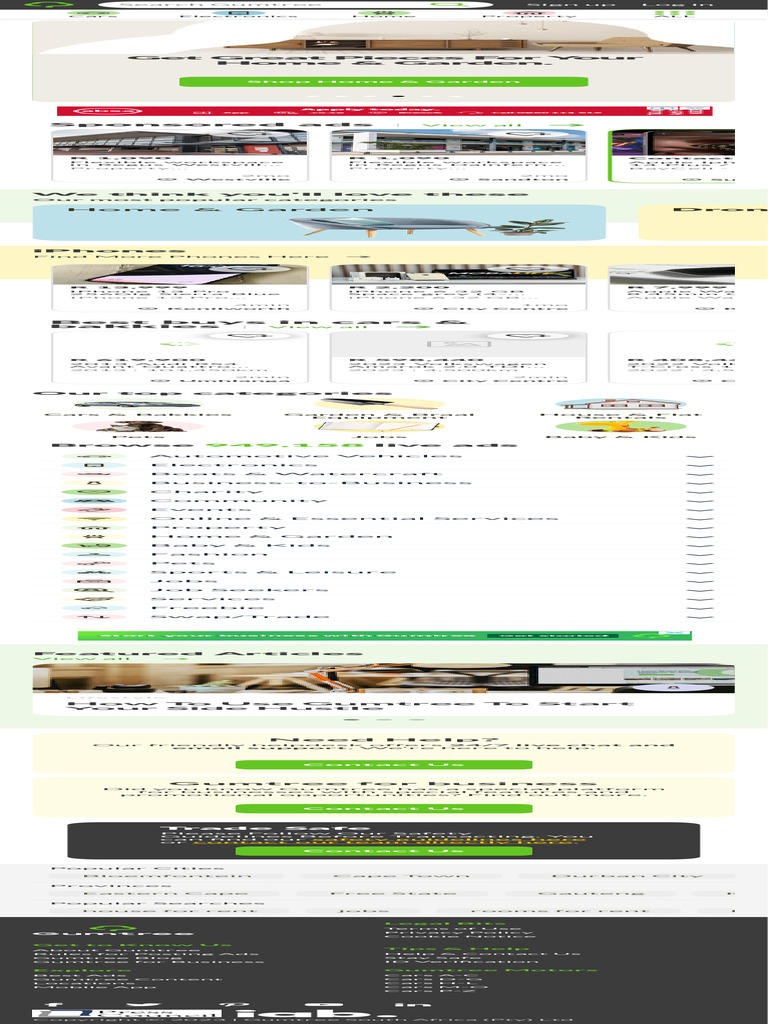 Buy and Sell Cars on Gumtree ZA | PDF | I Phone | Mobile Computers