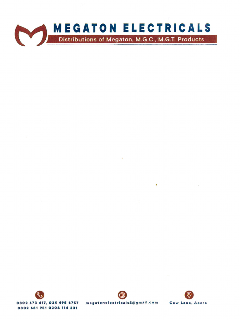 Megaton Electricals | PDF