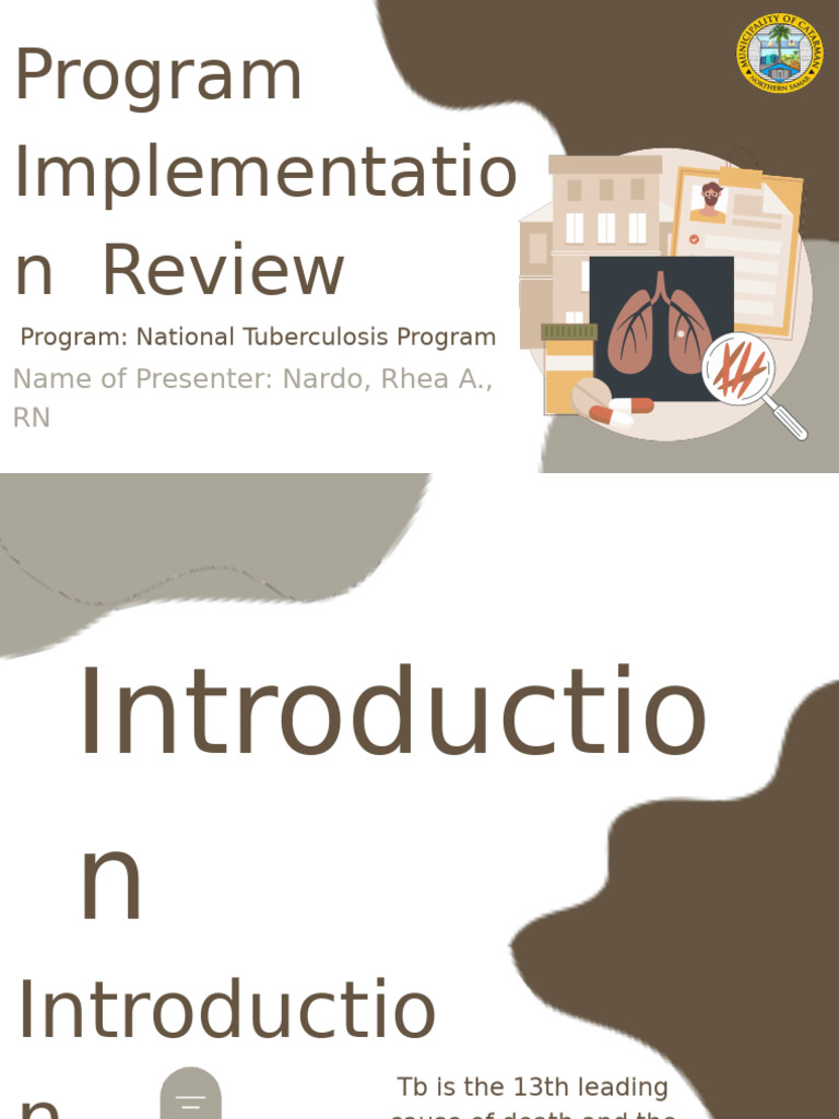 National Tuberculosis Program Review | PDF | Tuberculosis | Microbiology