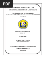 Program Tahunan BK SMP 2025-2026 | PDF