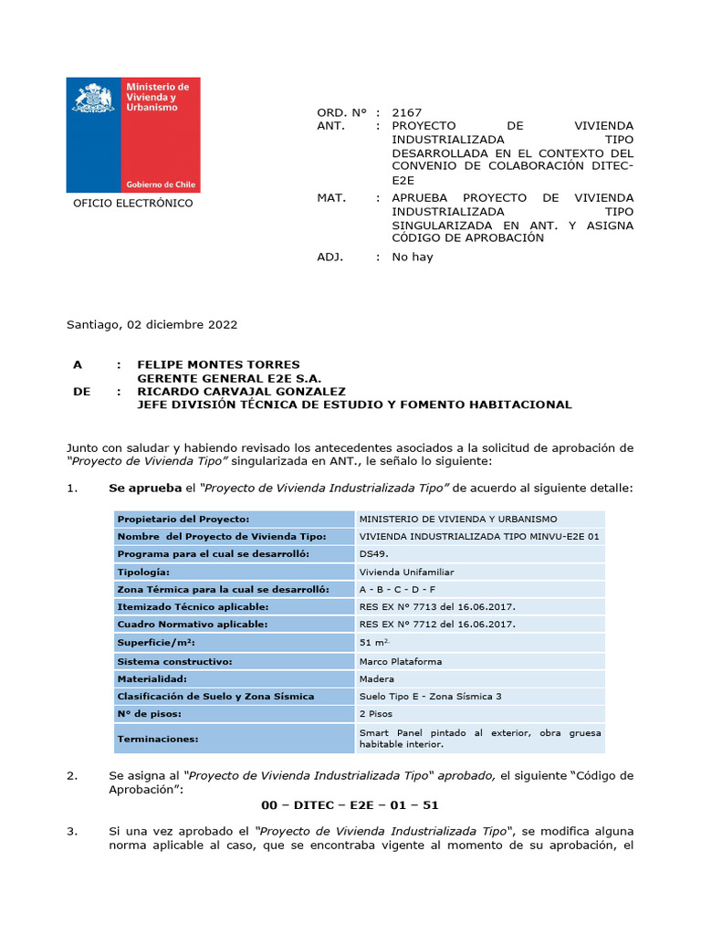 Aprueba Viv Industrializada E2E | PDF