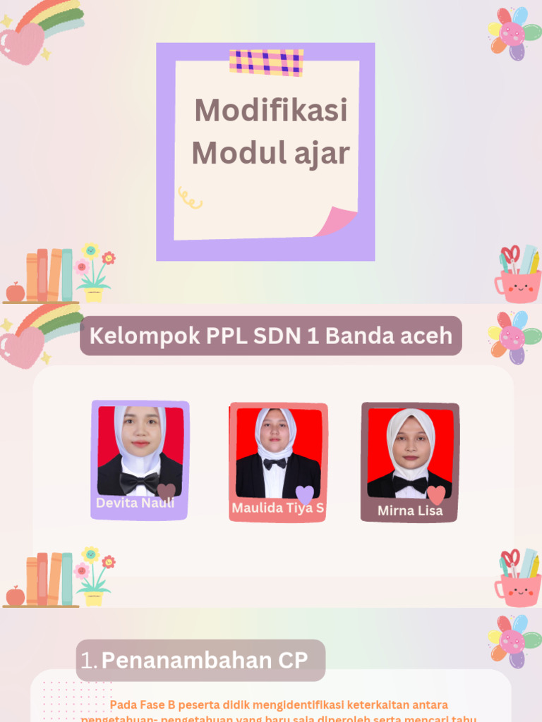 Modifikasi Modul Ajar | PDF