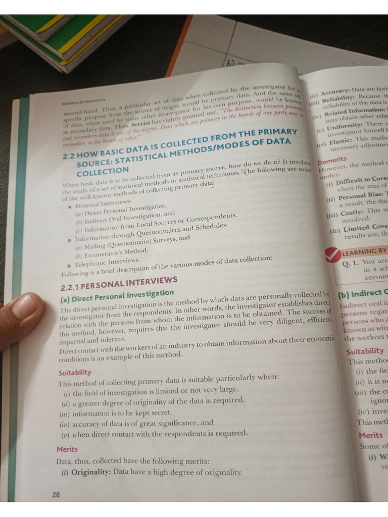 PDF of Statistics Economics | PDF