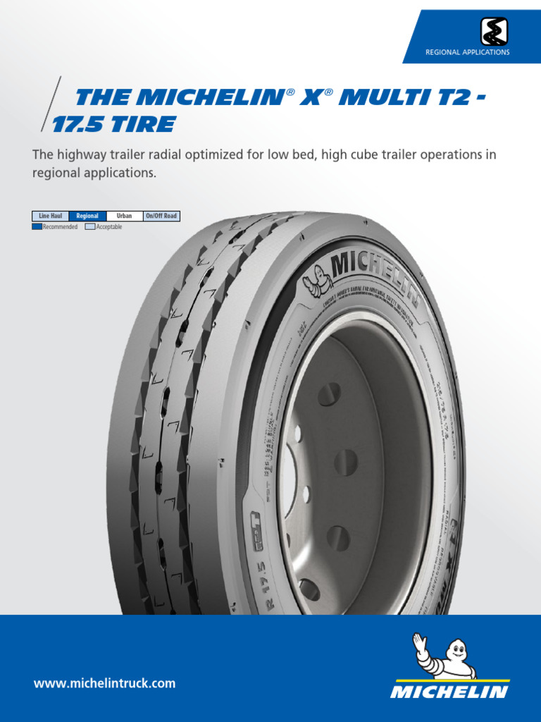 X Multi T2 17-5 ProductSheet E | PDF | Tire | Vehicle Technology