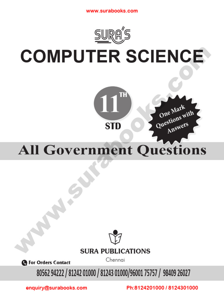 11th - Computer Sci (EM) - QR Code QP | PDF | C++ | Computer Programming