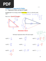 5.4 Using The Cast Rule | PDF | Trigonometric Functions | Euclidean Geometry
