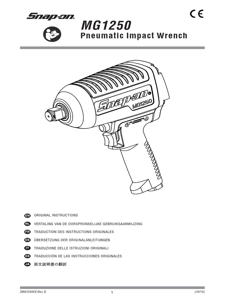 Manual Pisto de Impacto Snap - On | PDF | Mechanical Engineering