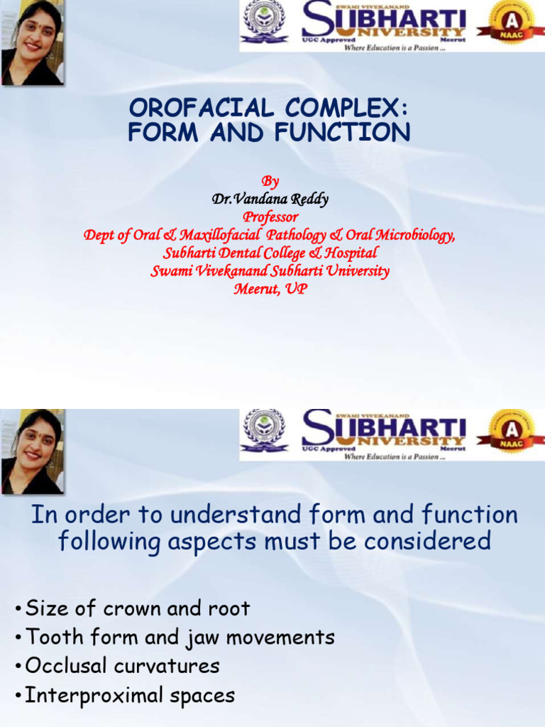Orofacial Complex Form and Function 2020729114900 | PDF | Dentistry ...