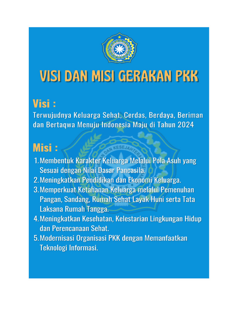 Program Pokja PKK | PDF