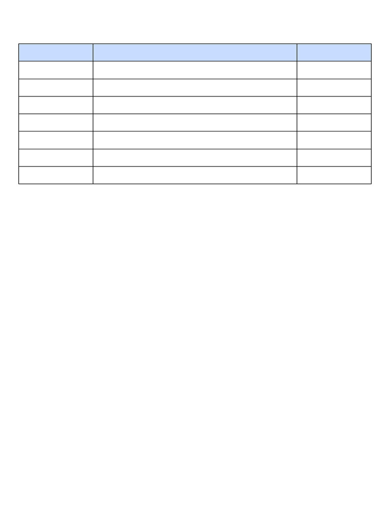 Weekly English Timetable | PDF