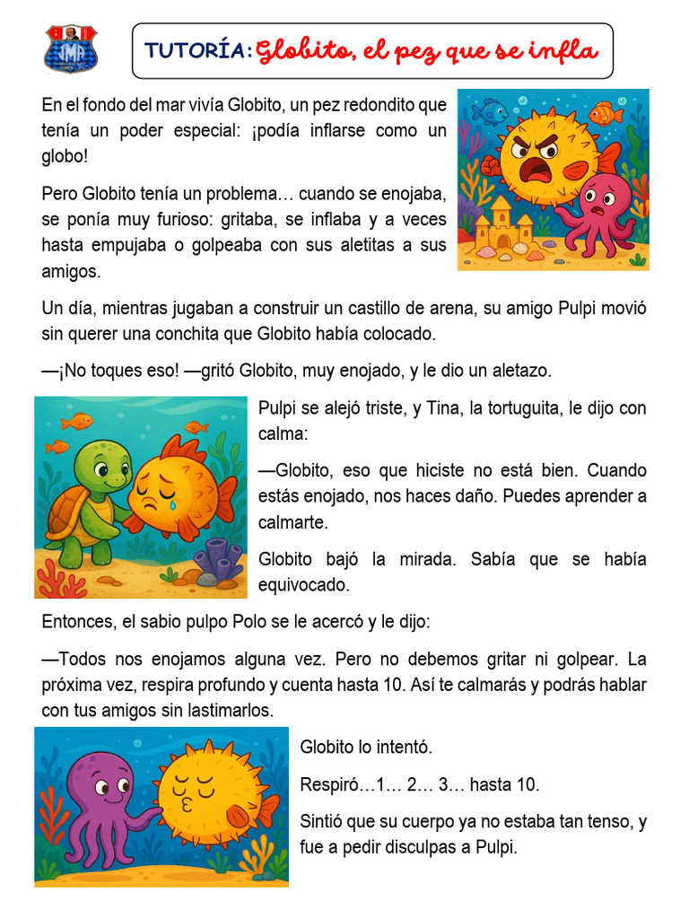 F. Globito El Pez Que Se Infla | PDF