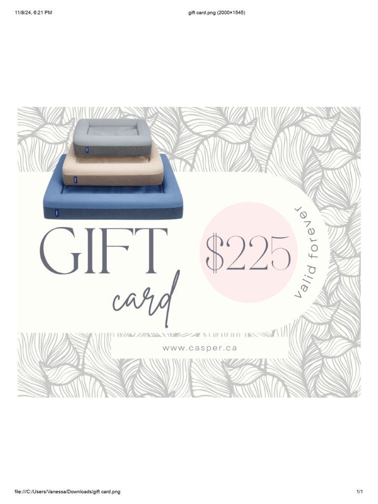 Gift Card | PDF