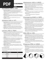 Cheat Sheet Actions and Activities in Pathfinder Second Edition | PDF ...