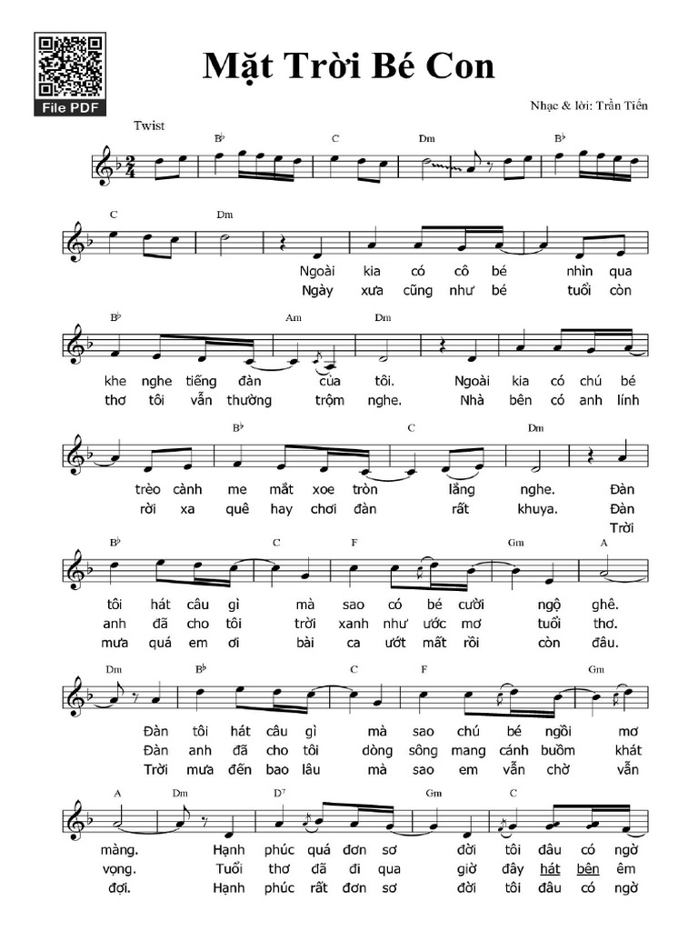 Mat Troi Be Con Tran Tien | PDF