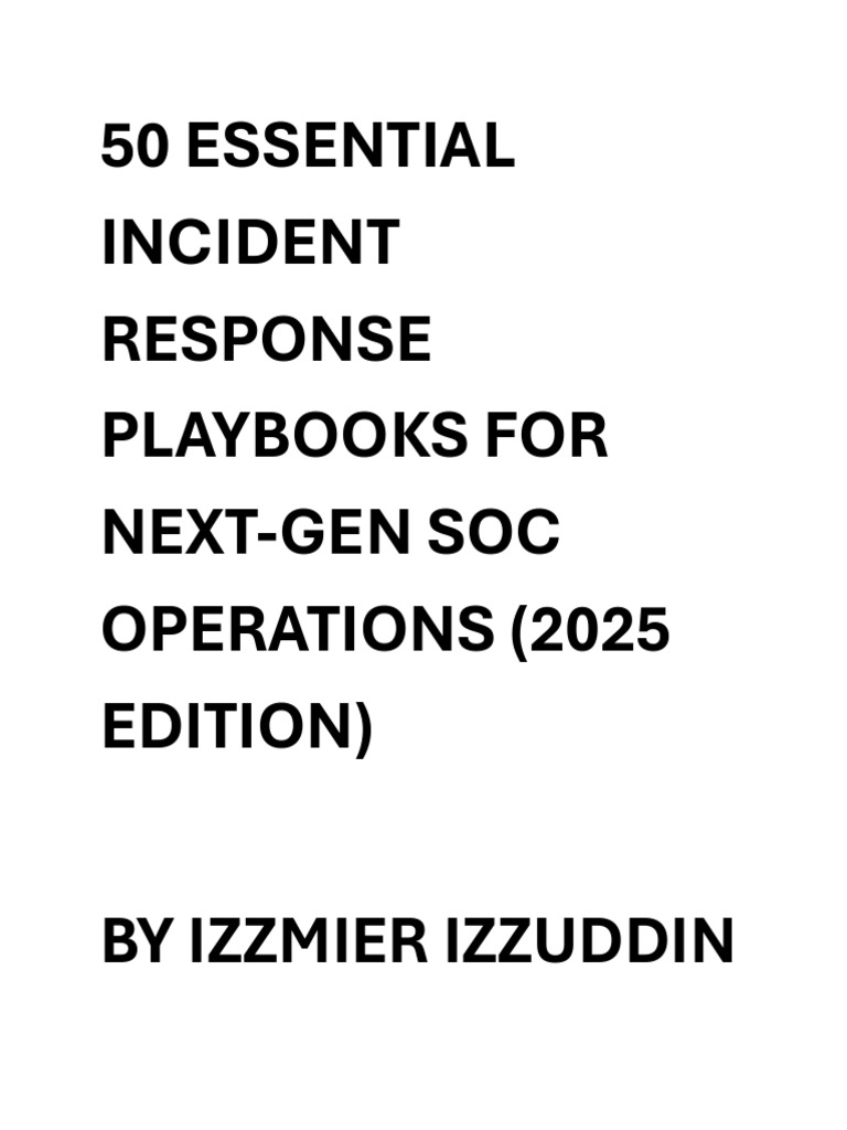 QR Code Phishing Response Playbook | PDF | Phishing | Security