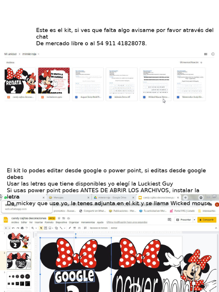 Guia de Impresion Minnie | PDF