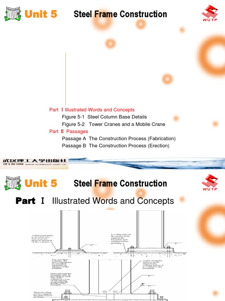 Steel Frame Construction Process Guide | PDF | Structural Steel ...