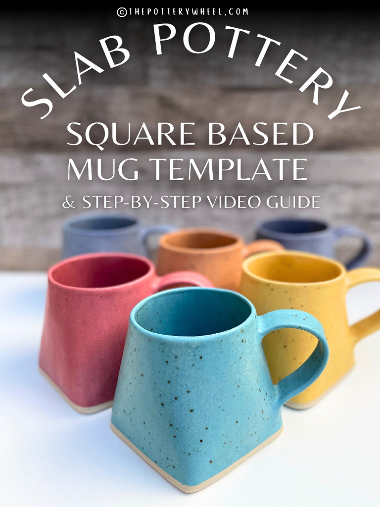 Square Based Mug Template | PDF