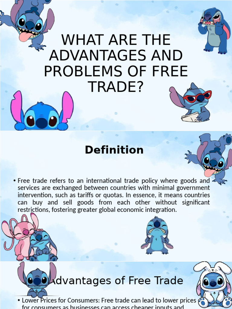 What Are The Advantages and Problems of Free Trade | PDF