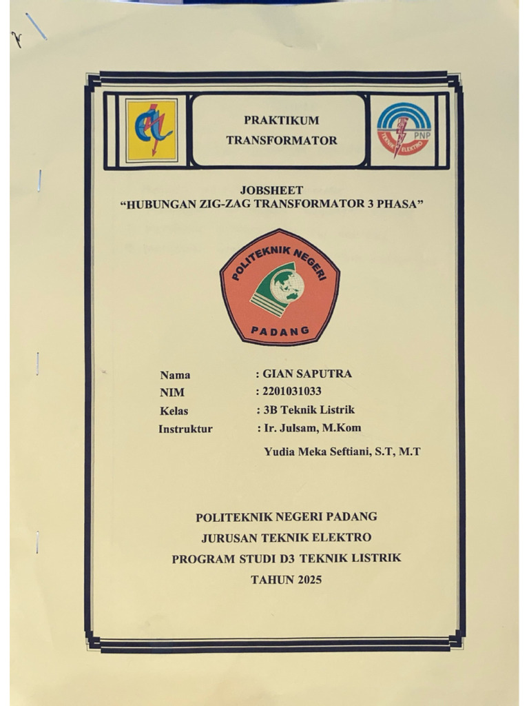 Hubungan Zigzag Trafo | PDF