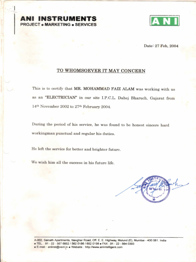 Ani Intruments | PDF