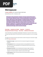 Greene Climacteric Scale for Menopause | PDF | Lifestyle