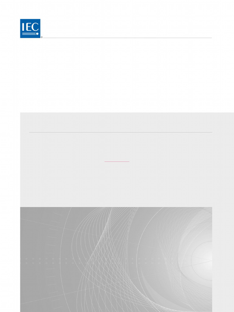 Iec 61230 2008 | PDF | Padronização | Engenharia Elétrica
