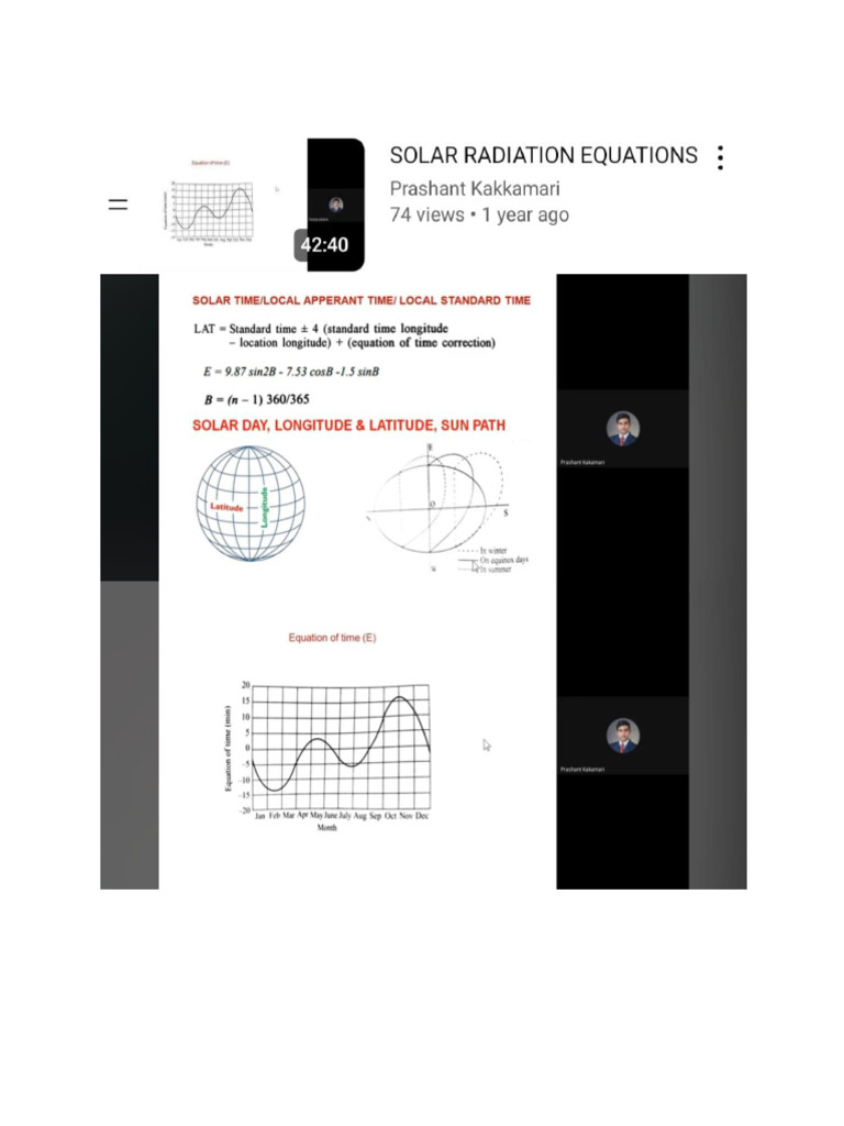 Solar Problem | PDF