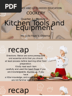 20 Kitchen Tools and Its Uses | PDF | Frying Pan | Spoon