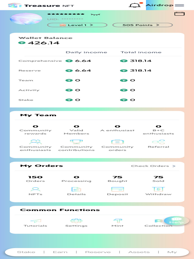 Treasure NFT White Paper Overview | PDF