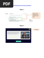 Infosys Springboard - Login Procedure | PDF