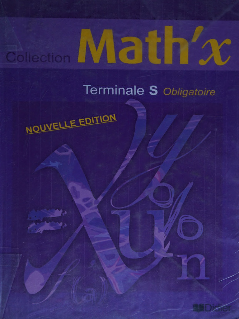 Math'x Terminale S Obligatoire | PDF | Polygone | Fonction (Mathématiques)