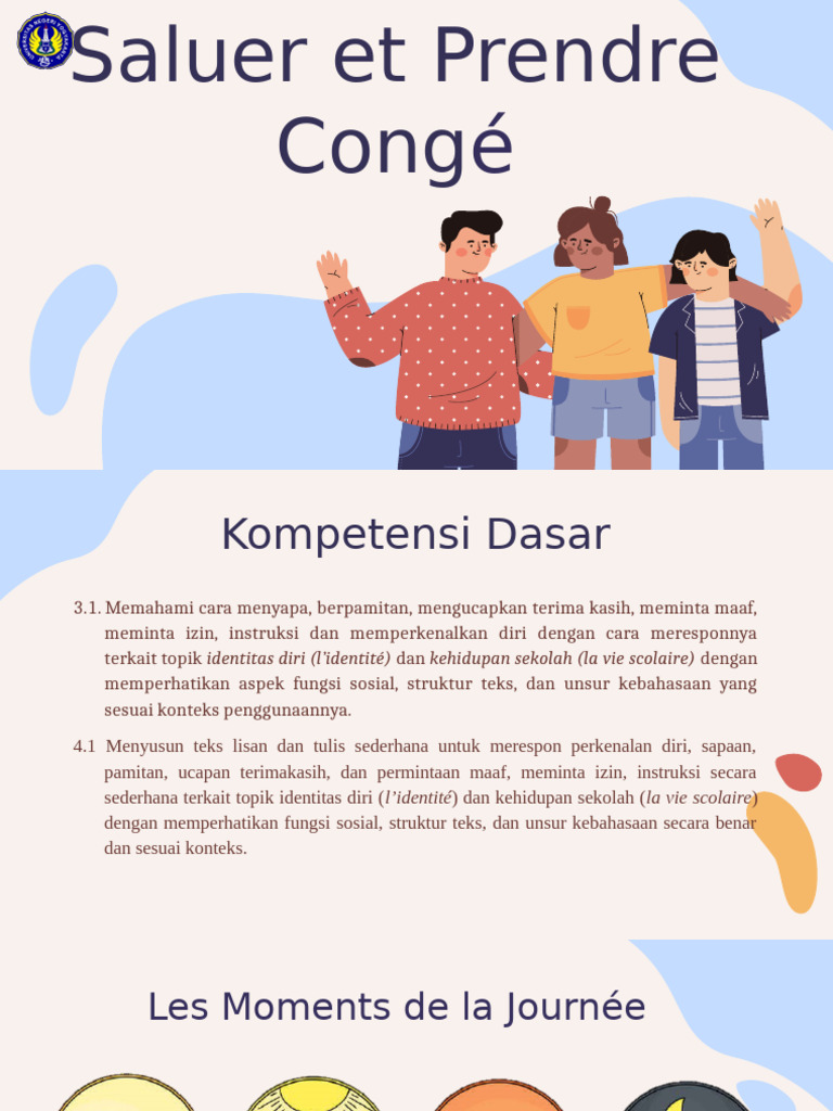 Salutations et Prises de Congé en Français | PDF | Conventions culturelles