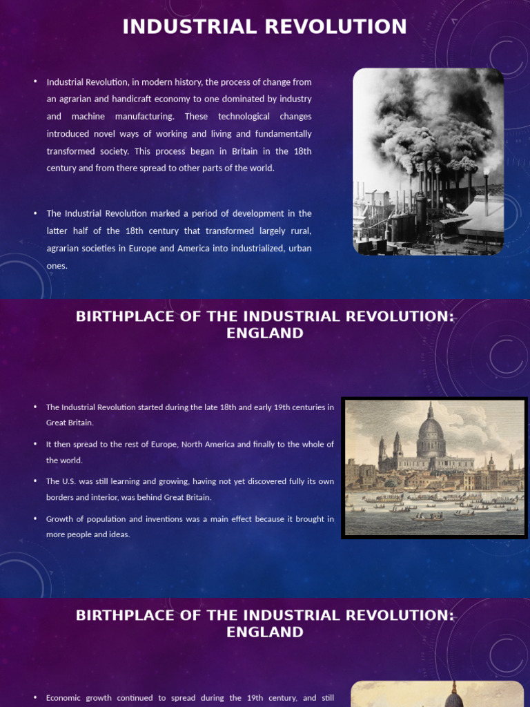 Industrial Revolution: Origins and Impact | PDF | Industrial Revolution ...