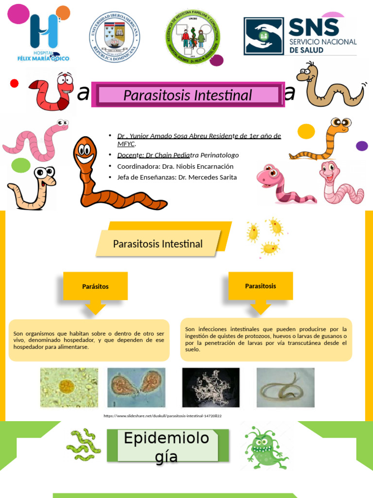 Guía sobre Parasitosis Intestinal | PDF | Diarrea | Enfermedades y ...