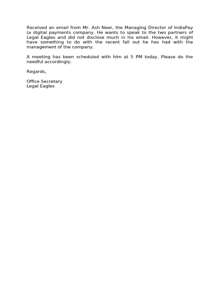 Client Counselling Memo | PDF