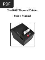 YHD-80E 80mm Receipt Printer | PDF | Printer (Computing) | Office Equipment